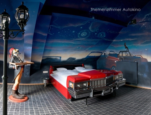 V8 Hotel for Car Lovers in Stuttgart | Amusing Planet